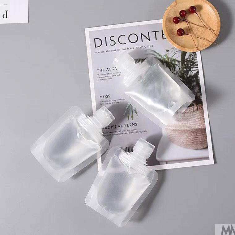 Saco De Viagem Descartável Transparente , Shampoo Gel Lavagem De Corpo ...