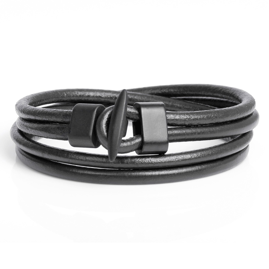 Nova Chegada Moda Pulseira De Couro Para Homens Meninos Da Tendência ...