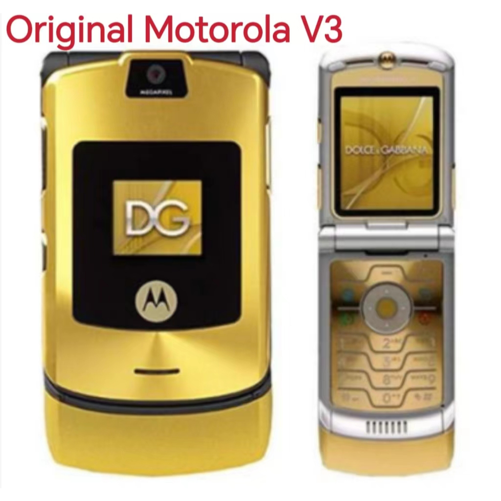 Original Motorola V3 phone in Portuguese | Shopee Brasil
