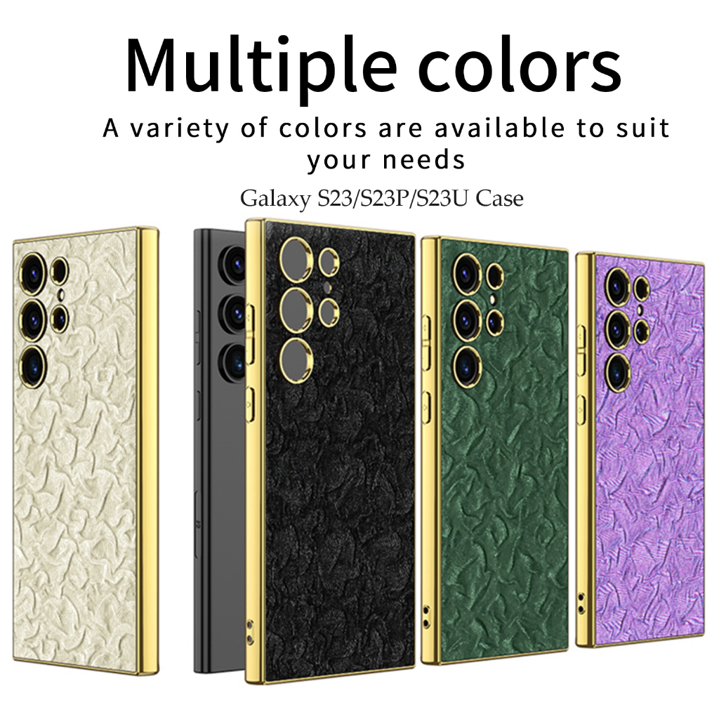 Capa Original Para Samsung Galaxy S23 Plus Ultra 5G De Couro De Luxo ...