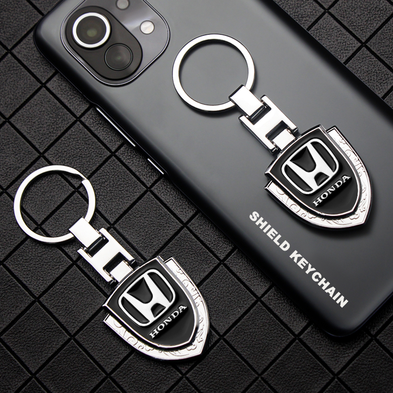 Chaveiro Para Carro 3D Liga Metálica Logotipo Do Acessórios Honda Civic City Accord Odyssey CRV ...