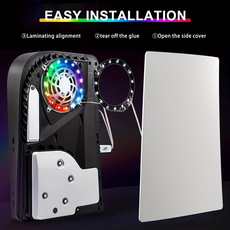 P PS5 Marquee PS5 Luz Da Atmosfera RGB Host PS5 Acessórios Do Jogo De ...