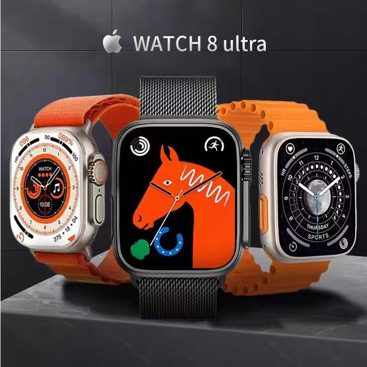 W69 Ultra Max 1 : 1 Maçã 2.08 Polegadas 49mm Voz AI 120 HZChamada ...