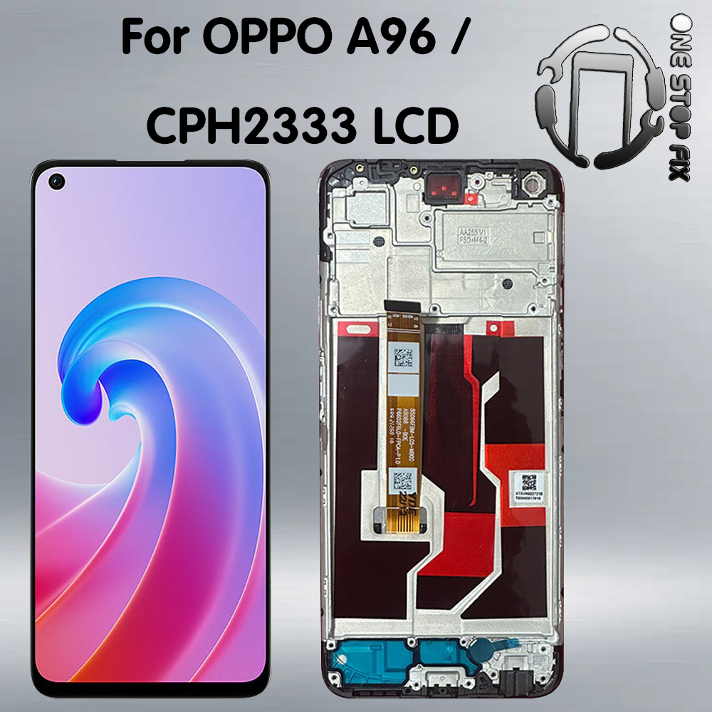 Para Oppo A96 CPH2333 Display LCD CPH2333 Substituição Do Digitalizador ...