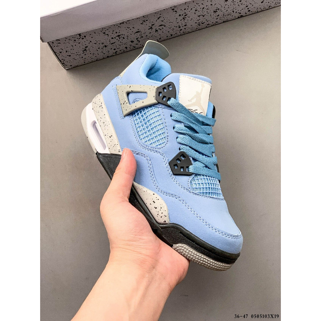 AIr Jordan 4 AJ4 Middle Side Retro Lazer Cultura Esportiva De ...