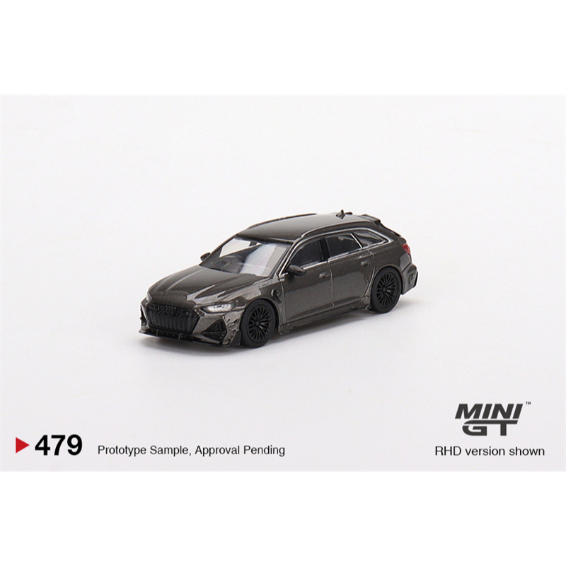 MINI GT 1 : 64 Audi ABT RS6-R Daytona Cinza LHD Modelo Carro | Shopee ...
