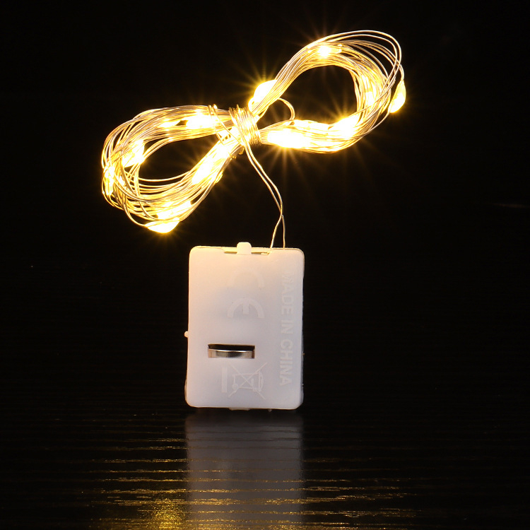 Caixa De Presente Luzes LED Luz Deco Flor Piscando Fada Fita | Shopee ...