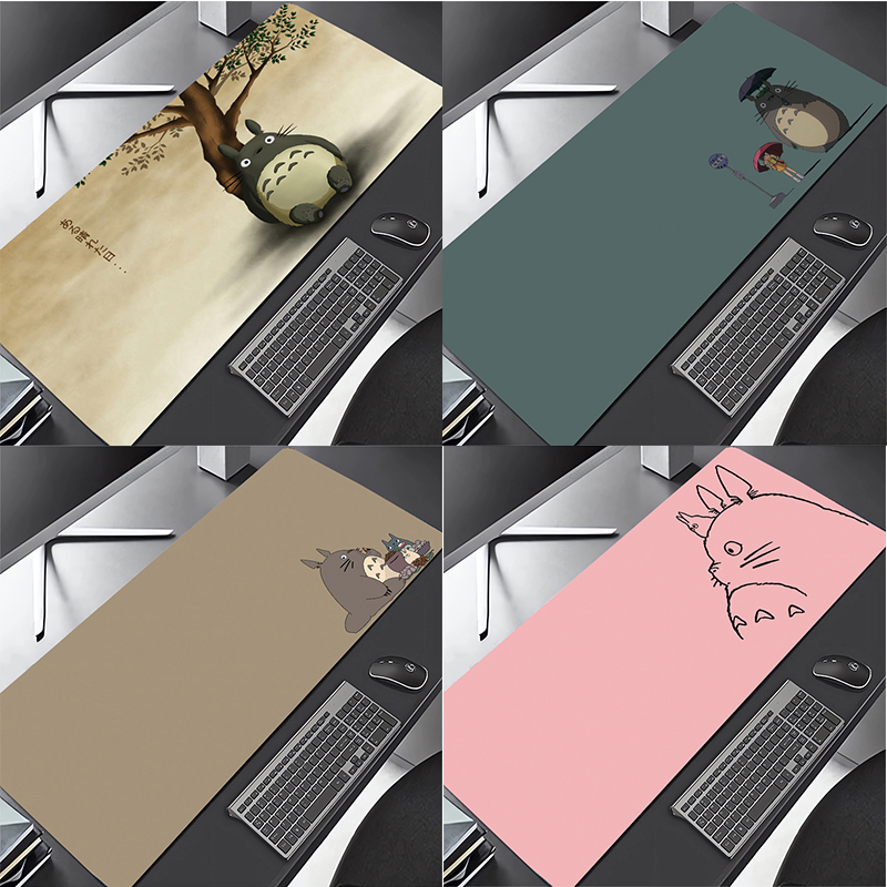 Anime Totoro Mouse Mat Studio Ghibli Spirited Away Mousepad 900X400MM ...