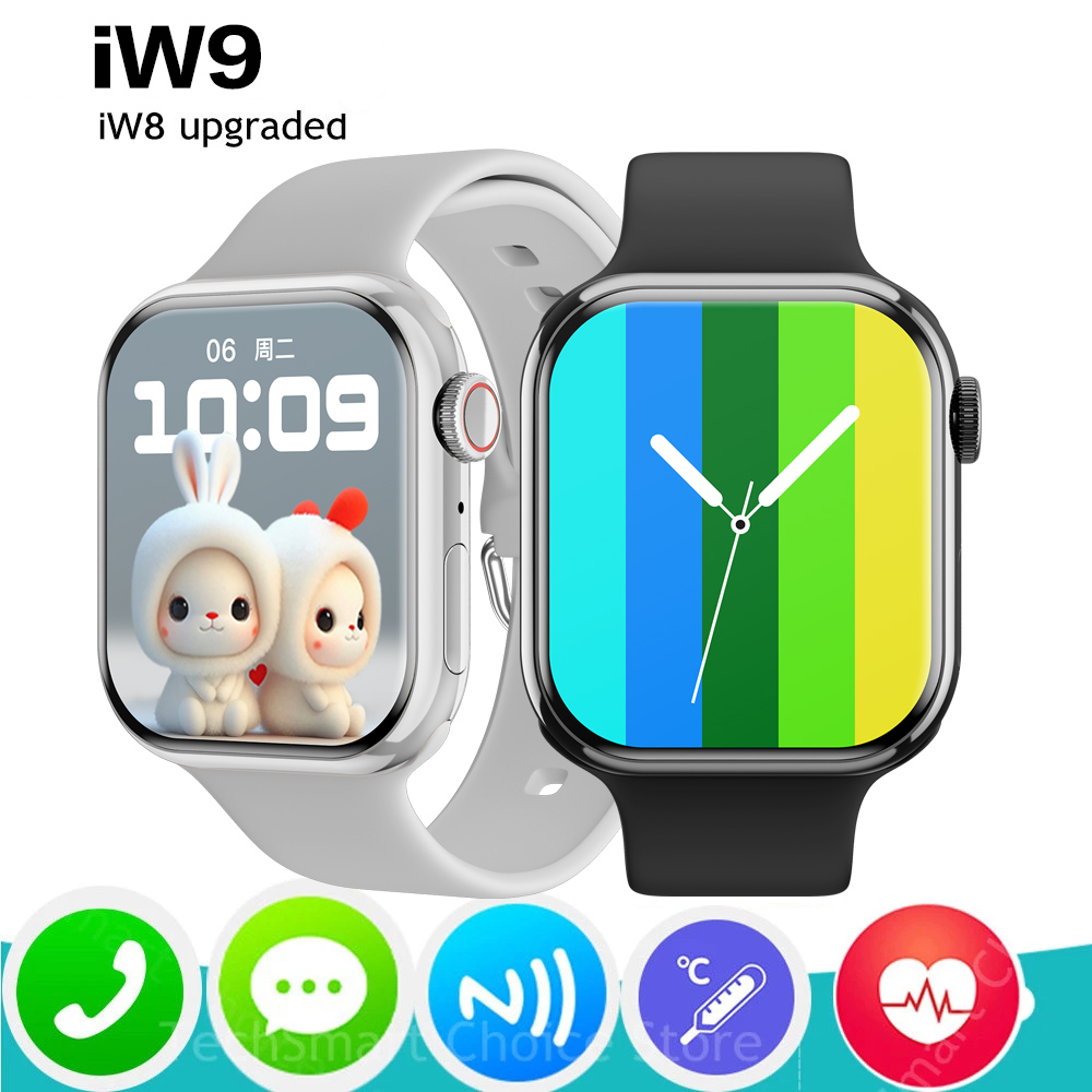 2023 O Mais Novo Relógio Inteligente iwo iw9 Series 8 Smart Watch 2.05 ...