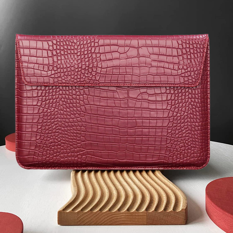 Bolsa Para Laptop De Couro artificial Flexível Com Suporte/De Mão ...