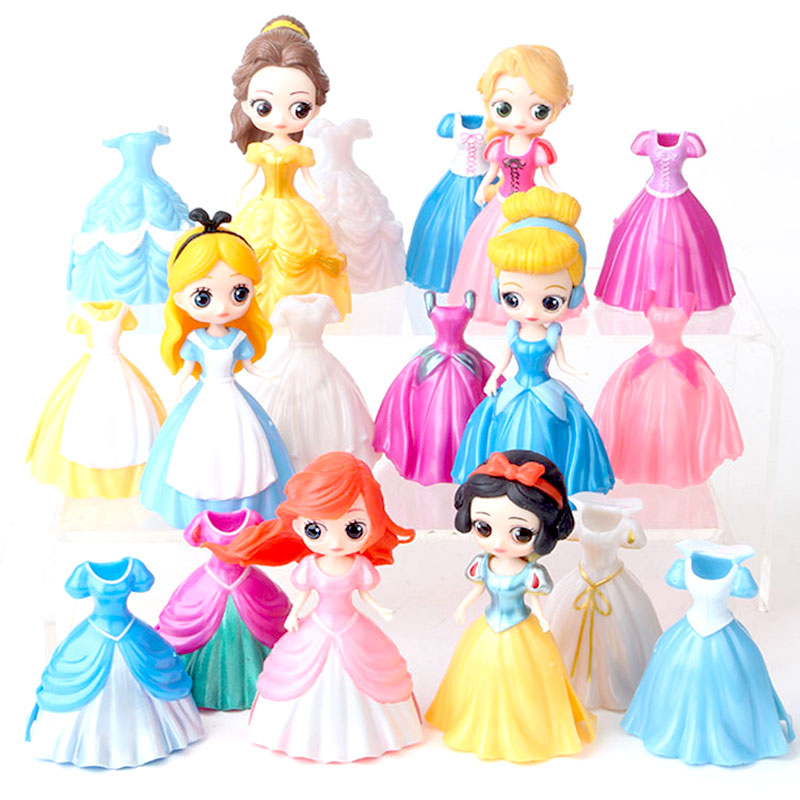 Magiclip Disney Princesa Clip Mágico Jasmim Elsa Anna Alice Tinkerbell ...