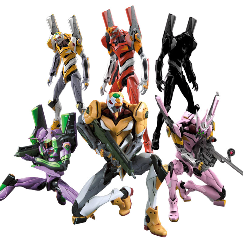 Eva-01 Test Type Eva-02 Production Model Neon Genesis Evangelion Anime ...