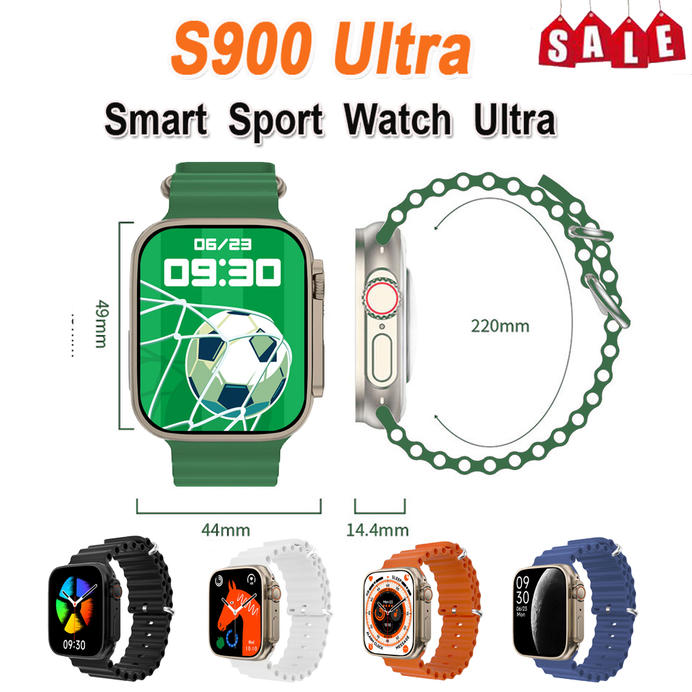 2023 Novo Smartwatch Relógio Inteligente Original S900 Ultra Bluetooth Call Watch 9 ...