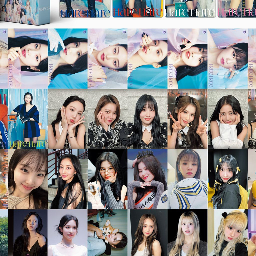 LINXX 55 Pcs TWICE DIVE With You Album Lomo Card Kpop Photocard Cartão ...