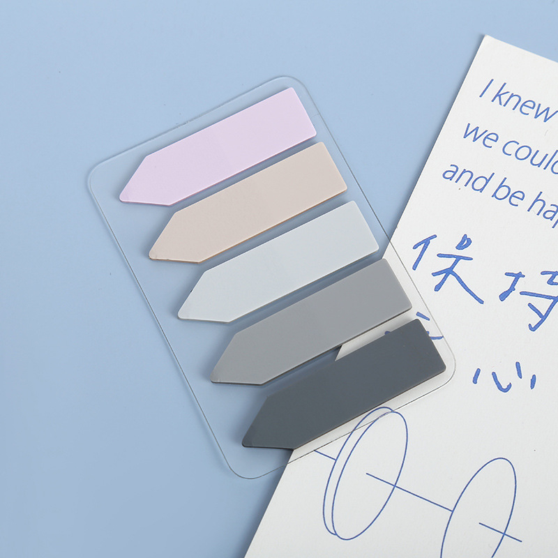 100 Folhas Morandi Cor Adesiva Notas Memo Pad Autocolante Bookmark ...