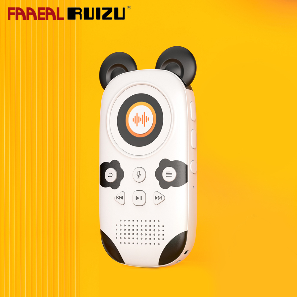 FAAEAL RUIZU X31 Reprodutor MP3 Para Crianças Aprender Bluetooth 5.0 ...