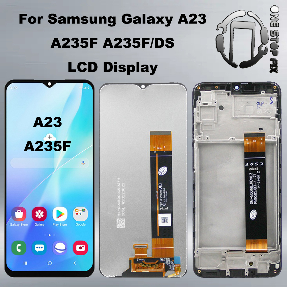 Tela De Exibição Original A23 Com Moldura , Para Samsung Galaxy A23 ...