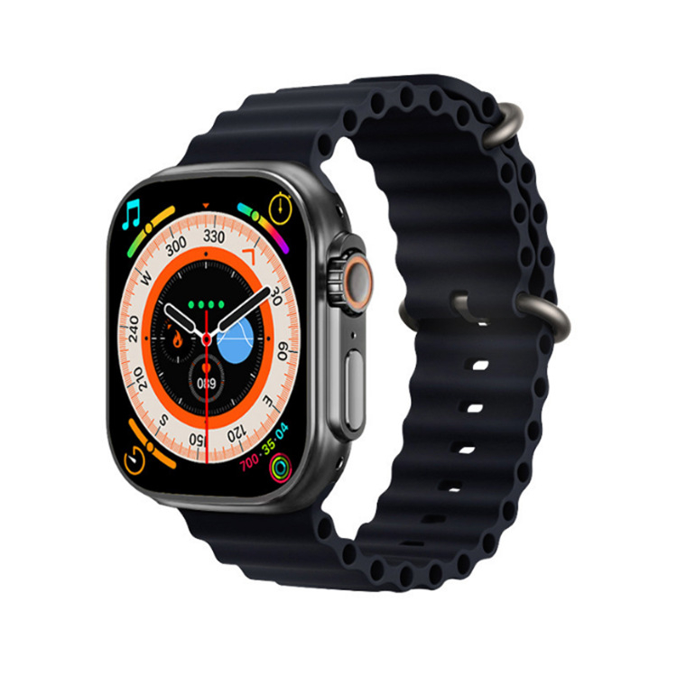 41mm Ultra 8 Mini Watch smartwatch NFC Bluetooth Chamada Batimento ...