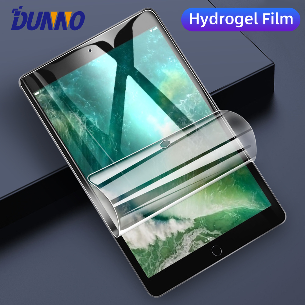 Filme Hidrogel Para iPad Air 4 10 10,9 Pro 12,9 4 5 6 11 2022 5 10,2 9 ...