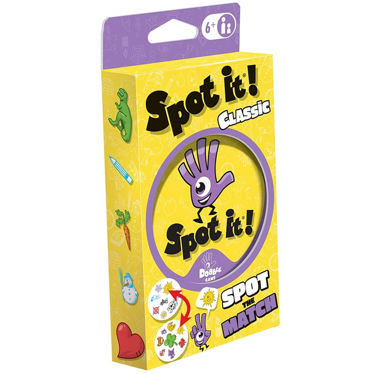 Dobble Classic Card Game Spot the Match Spot it | Shopee Brasil