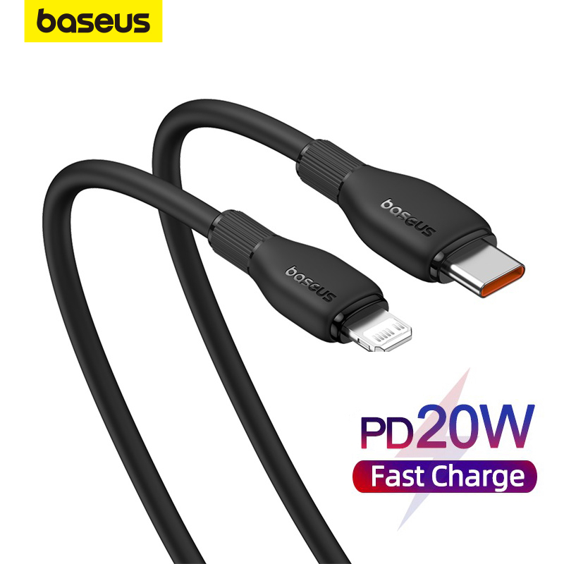 Baseus PD 20W Type-C to Lighting Quick Charge Cable For Phone 12 13 Pro ...