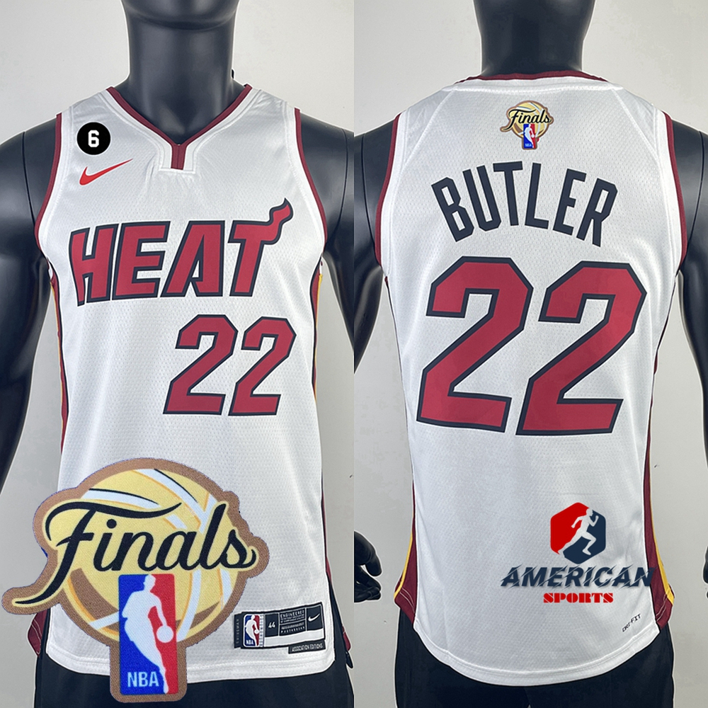 Camisa Masculino 2023 Finals Miami Heat Jimmy Butler 2023 Basquetebol ...