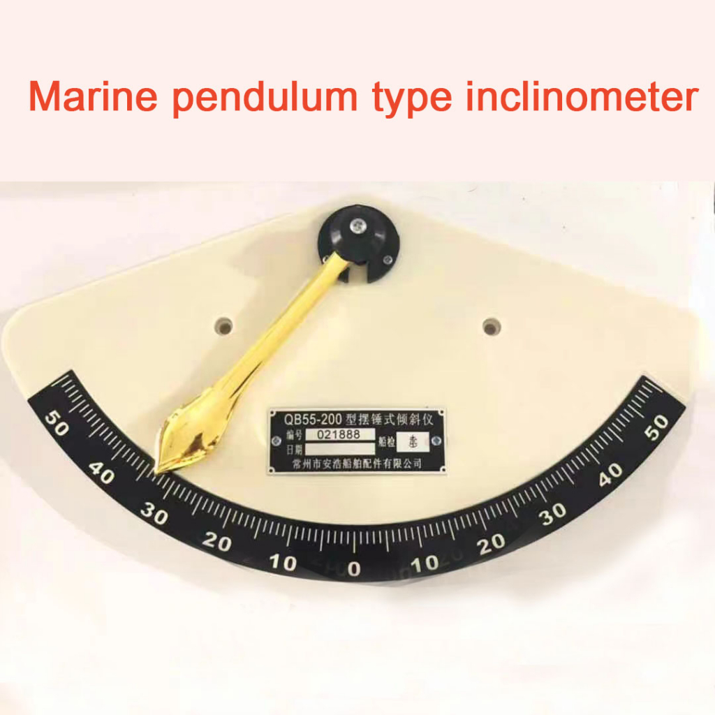 Inclinômetro De Plástico Marinho De 55 Graus Para Pêndulo De Barco ...