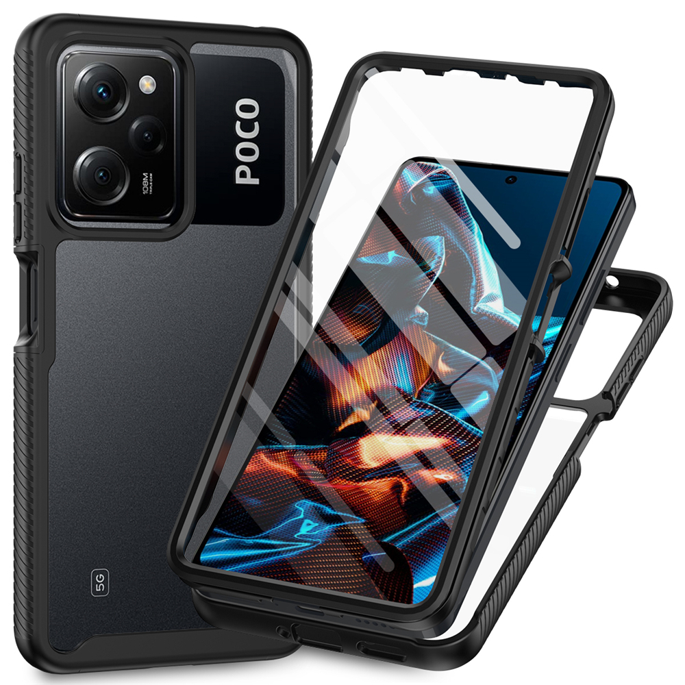 Capa À Prova De Choque Para Xiaomi POCO X5 Pro 5G Caixa PC + TPU + Película Protetora De Tela ...