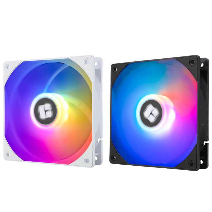 Ventilador Thermalright 120mm TL-C12RB-S/C12RW V2 ARGB PWM Vento Reverso Para Caixas De PC ...