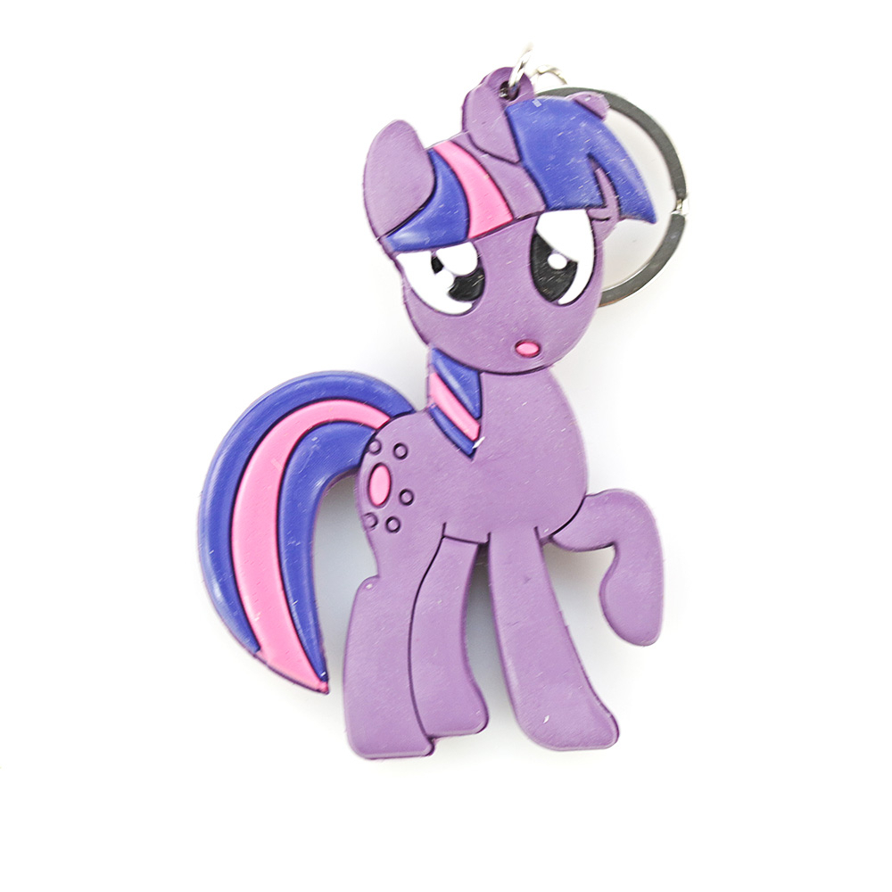Disney My Little Pony The Movie Twilight Sparkle Horse Soft Rubber Key ...