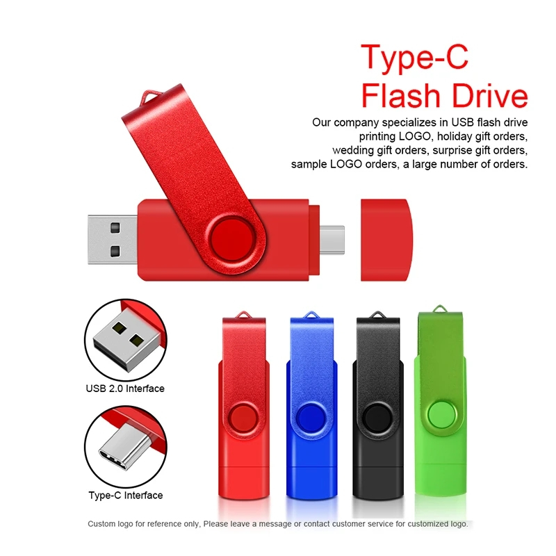 USB2.0 3 Em 1 Unidade Flash Usb Tipo C Pen Drive De Alta Velocidade 2tb ...