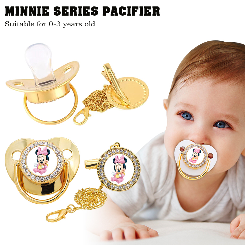 Desenho animado Baby Fashion Pattern Pacifier /Mickey Minnie /Winnie ...
