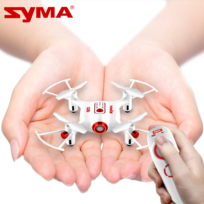 SYMA RC X X20-S Mini Dron Headless Mode Operação Com Uma Única Mão ...