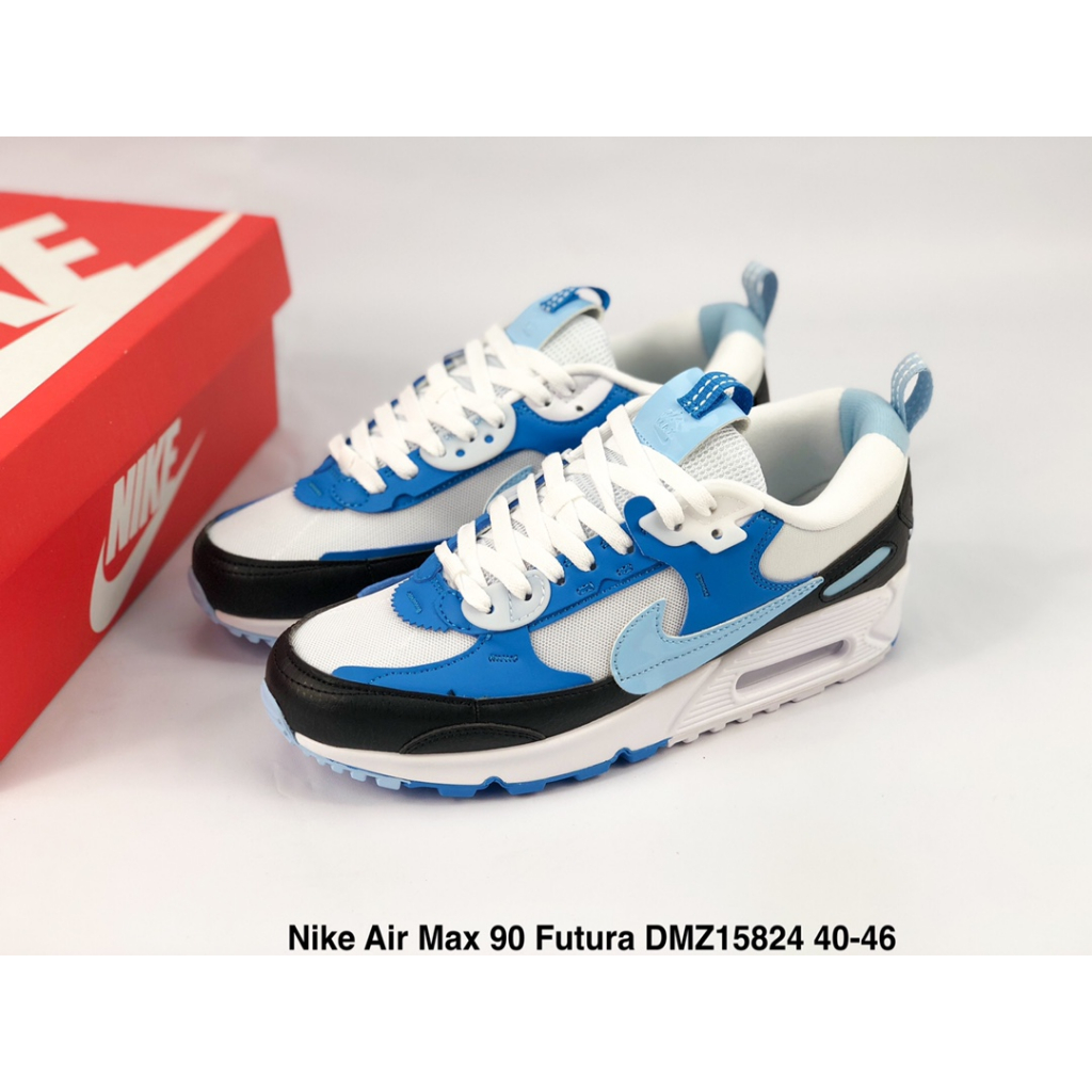Novo Estilo Air Max 90 Futura Sapatos esportivos masculinos casuais ...