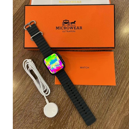 Microwear W69 Ultra Mini Relógio Inteligente 8 49mm Bússola NFC Temperatura Corporal Jogo De ...