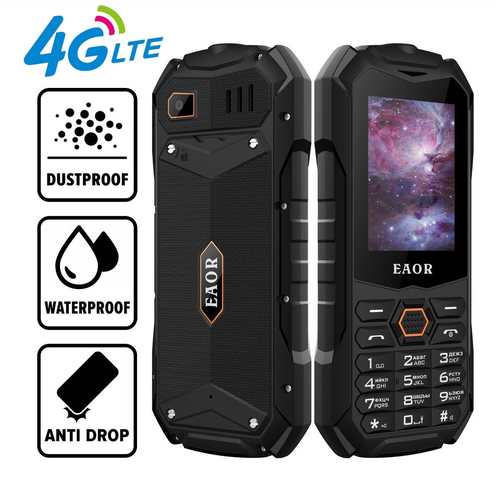 EAOR 4G Slim Keypad Telefones Telefone Robusto IP68 À Prova D'água De ...