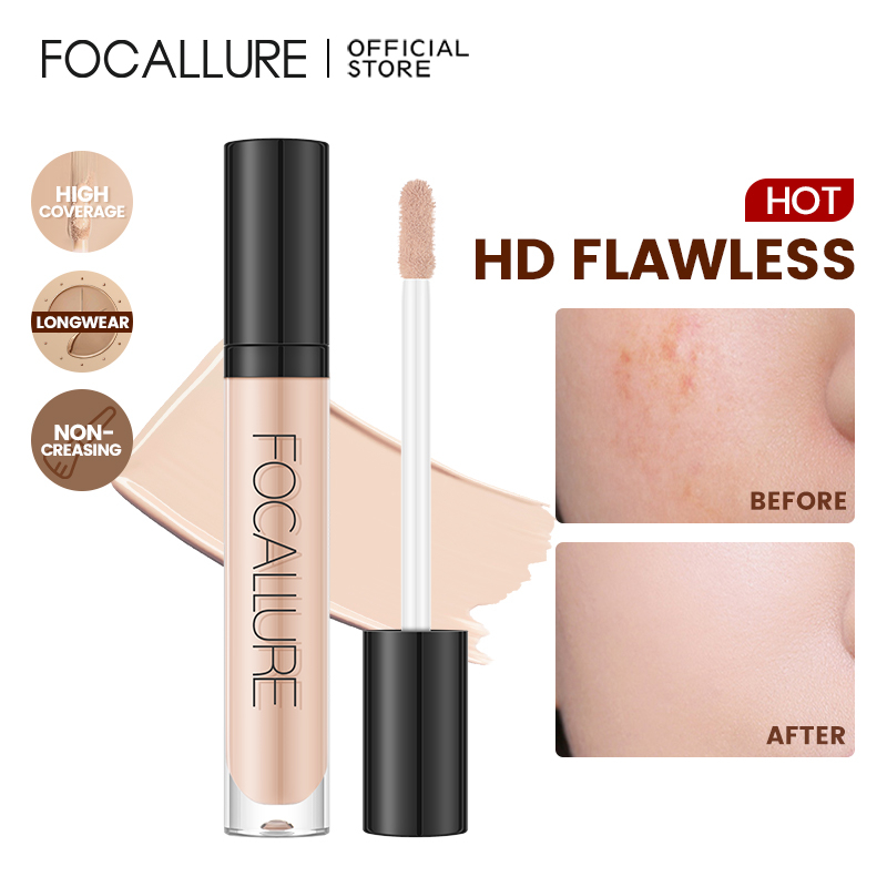 FOCALLURE 7 Colors Concealer Full Cover Concealer | Shopee Brasil