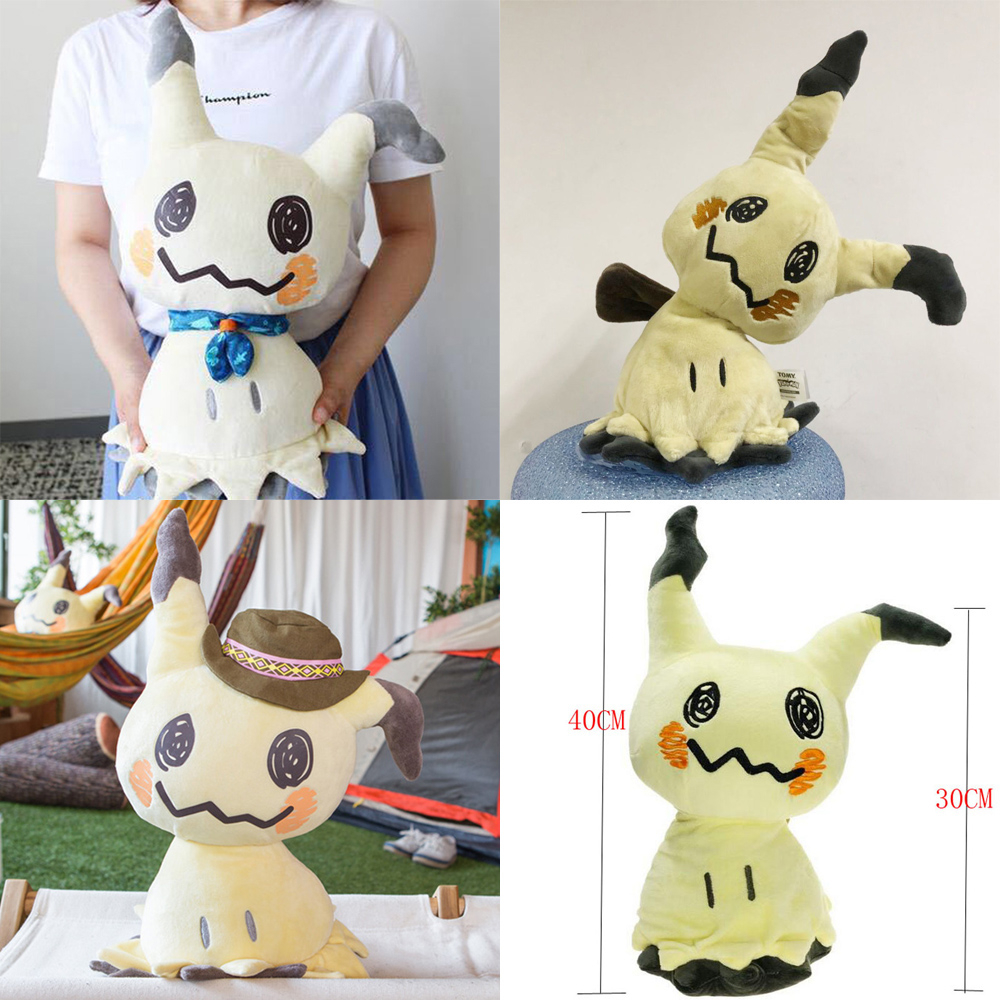 10-40cm Anime Pokemon Pikachu Mimikyu Todos Os Dias Dos Santos Pelúcia ...