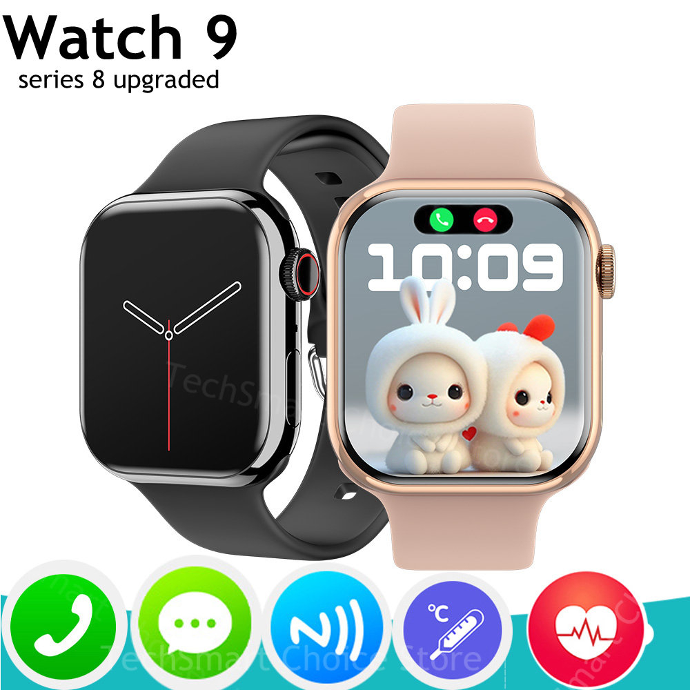 2023 Top 41mm S9 Mini Relógio Inteligente S9 Glicose Sanguínea Feminina ...