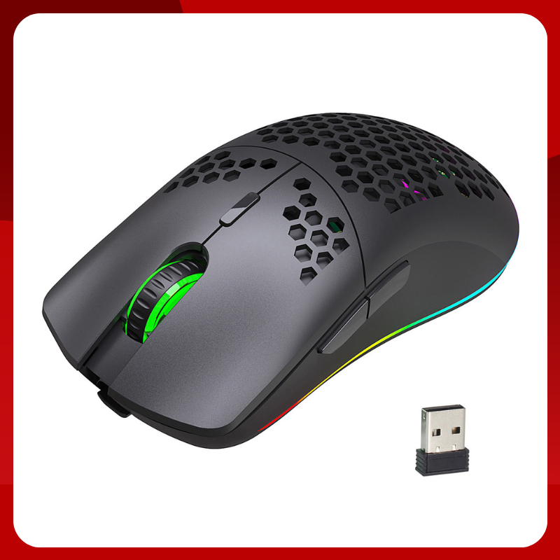 Wireless Gaming Mouse RGB Lighting Charging with Adjustable DPI ...