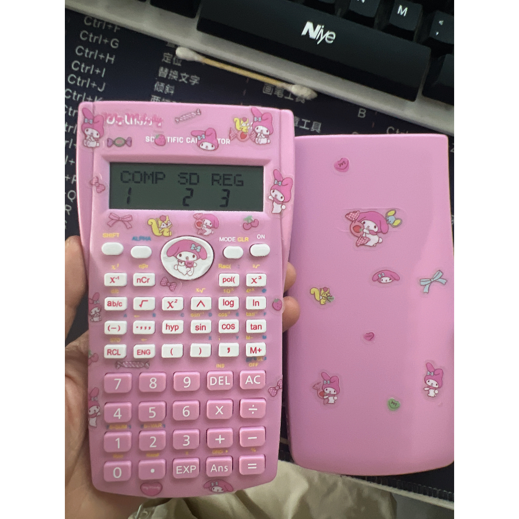 Sanrio Kuromi Melody Cinnamon Dog Calculadora de Função Científica ...