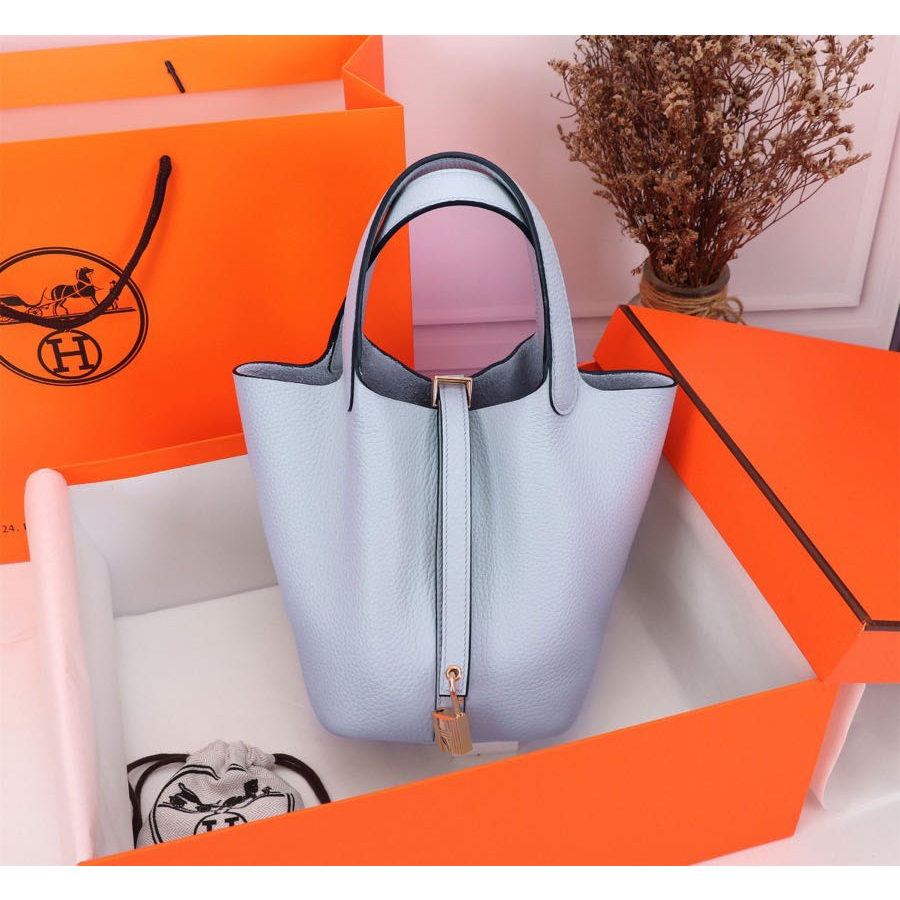 Bolsa Hermes popular Nova 100 % Importada Fêmea Estrela Mesma Com Fatura De Embalagem | Shopee ...