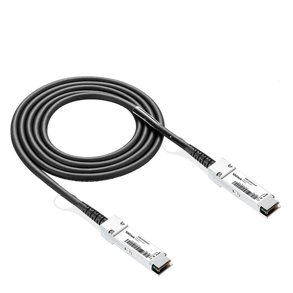 Cabo QSFP 10Gtek 40G + DAC-40GBASE-CR4 Passivo De Cobre Twinax Para ...