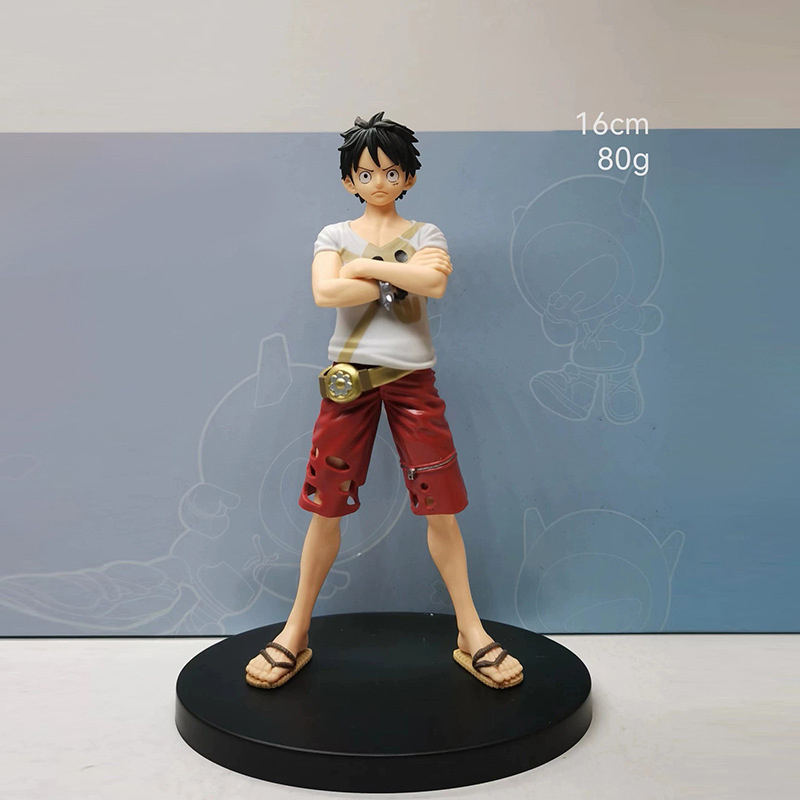 1Pcs Anime One Piece Action Figure Theater Versão Macaco D Luffy Nico ...