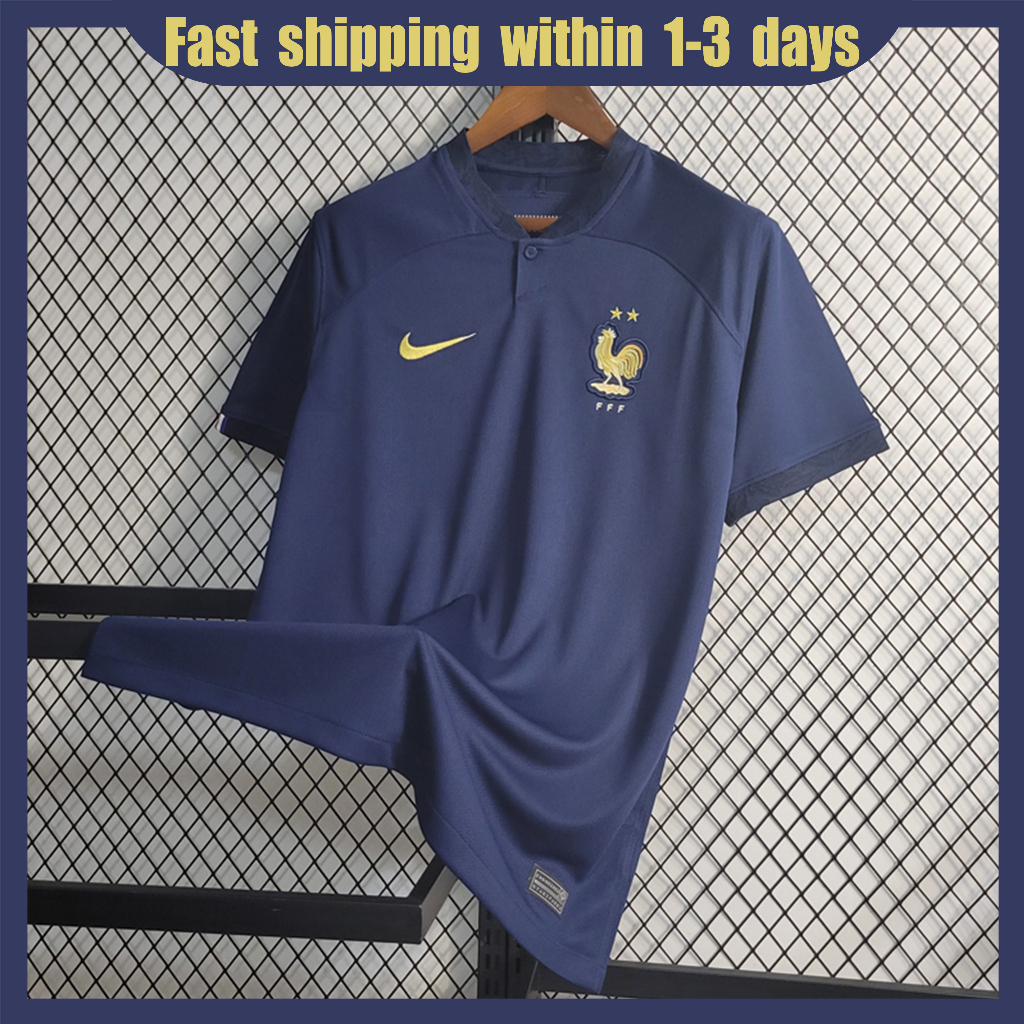 Camisa De Time Azul Marinho 2022 Home Futebol FG | Shopee Brasil