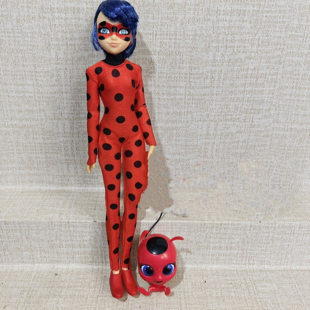 Boneca Marinette Adrien Cat Noir Rena Rouge Queenby Chloe De 11 ...