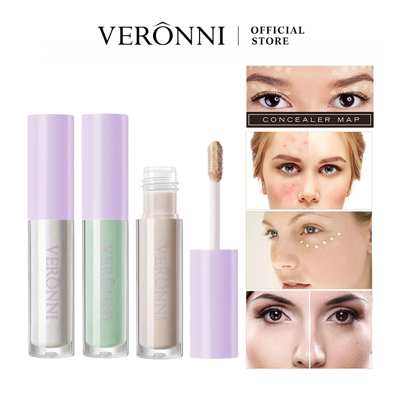 VERONNI Corretivo À Prova D'água Sob Os Olhos Maquiagem Lighteight ...