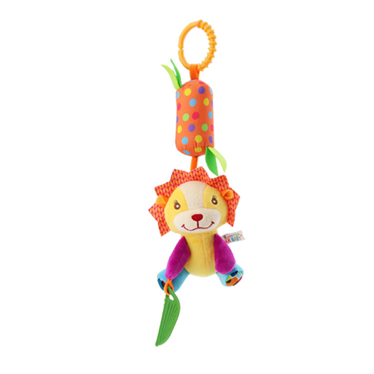 Baby Rattle Toy Criby de brinquedo em forma de Animal Rattle Bell Criby ...