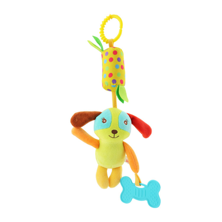 Baby Rattle Toy Criby de brinquedo em forma de Animal Rattle Bell Criby ...