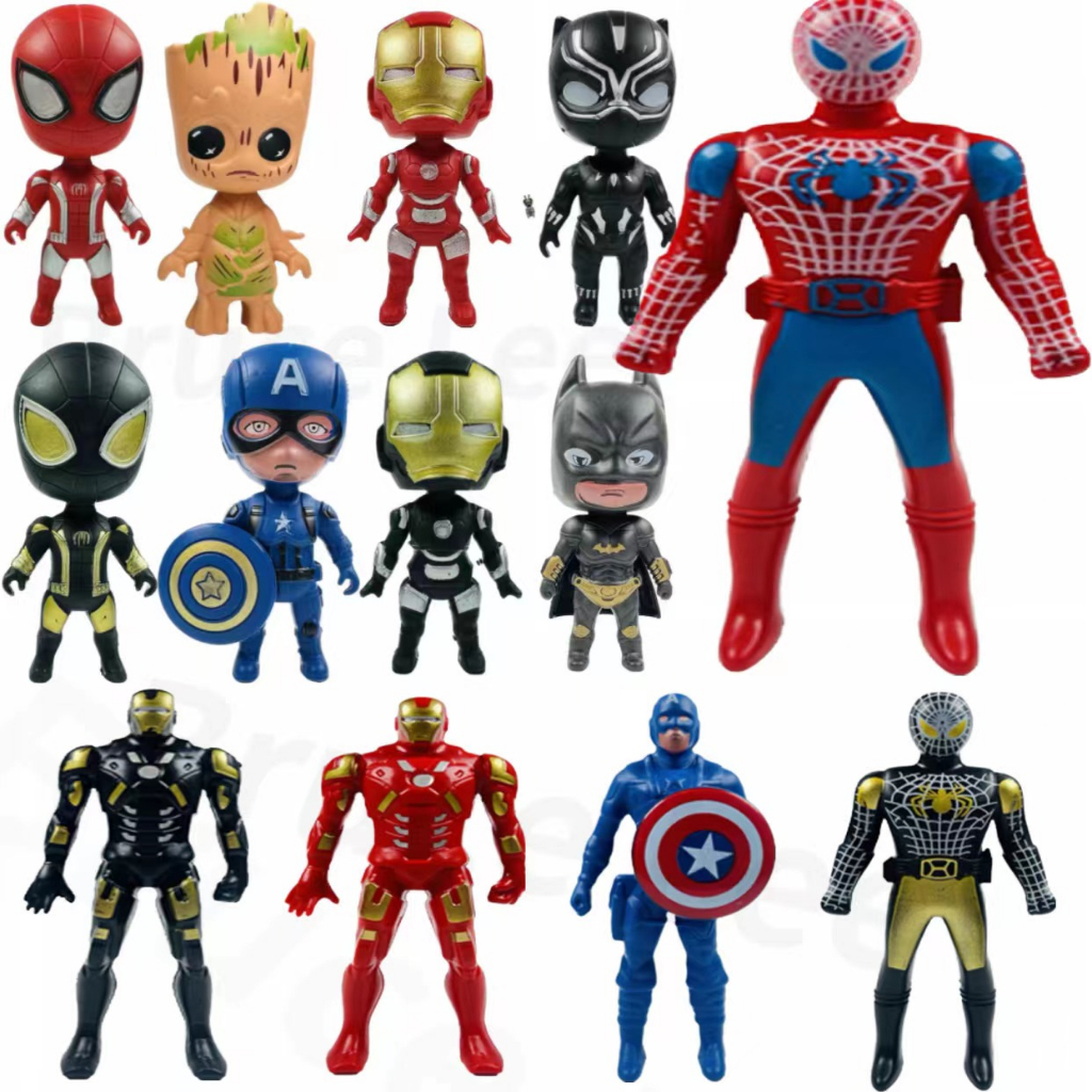 Action figure Marvel Hero 8cm/11cm bonecos Avengers Doll Toys-Homem ...